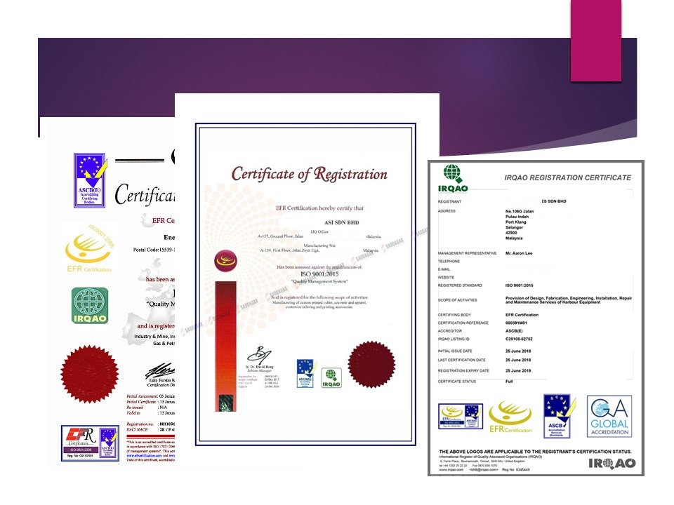 IMTC -Lead Auditor Training – EFR Cert